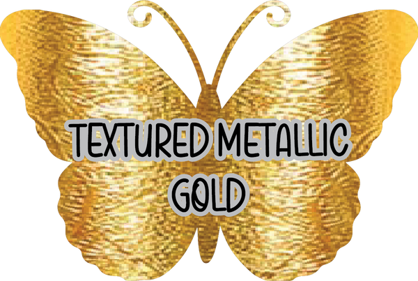 Textured Metallic Gold Pre-Cut Pinstripe Vinyl Sheet – Crescent ...